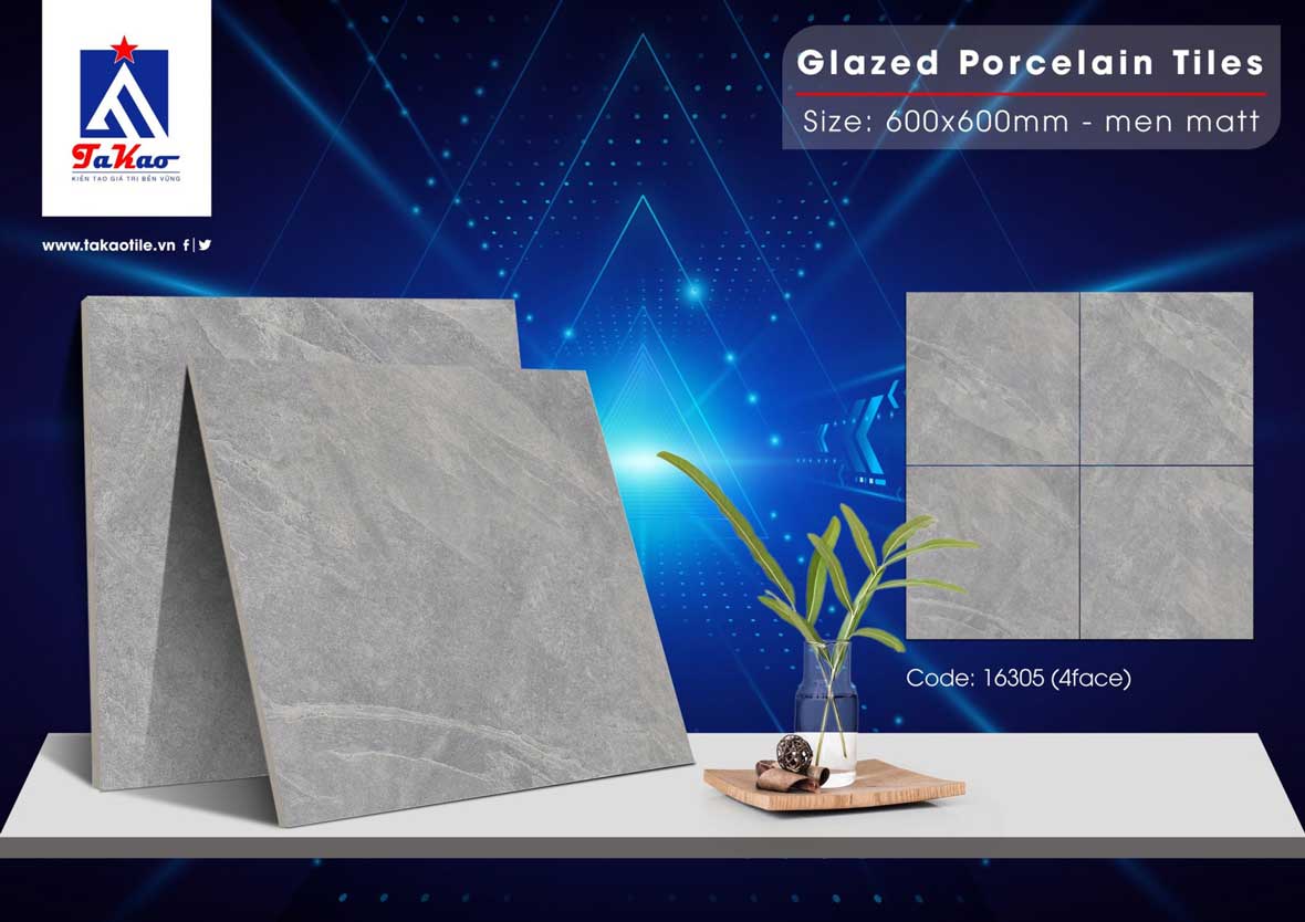 Gạch lát nền 600x600 Takao 02.6060.16305 giá rẻ